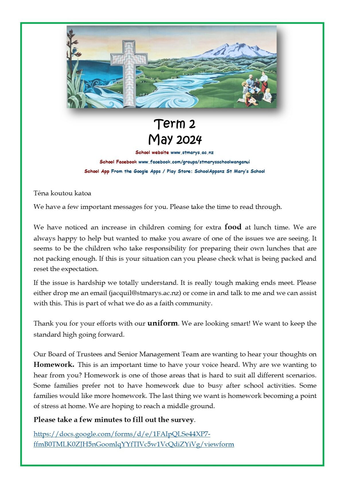 Term 2 2024 May News - St Marys School